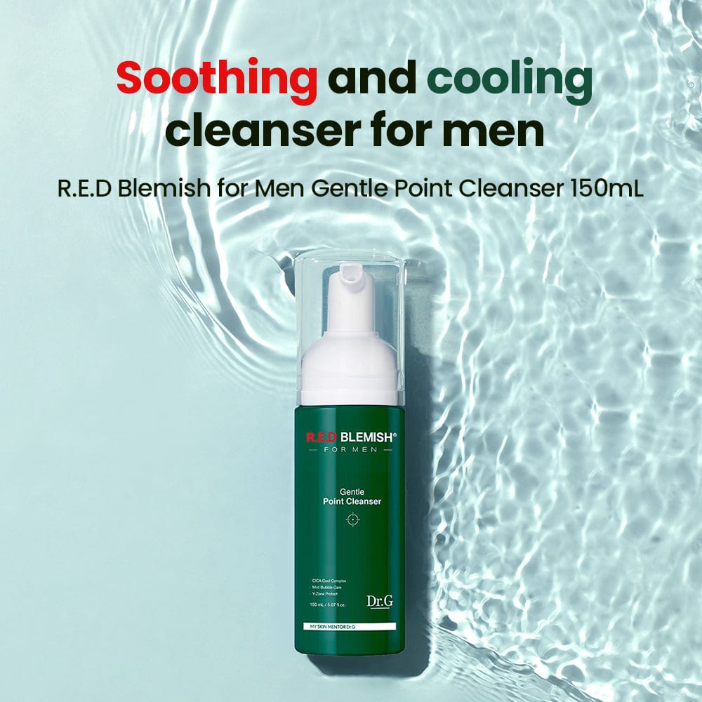 DR.G R.E.D. BLEMISH FOR MEN GENTLE POINT CLEANSER (150ML) – Dr.G Global